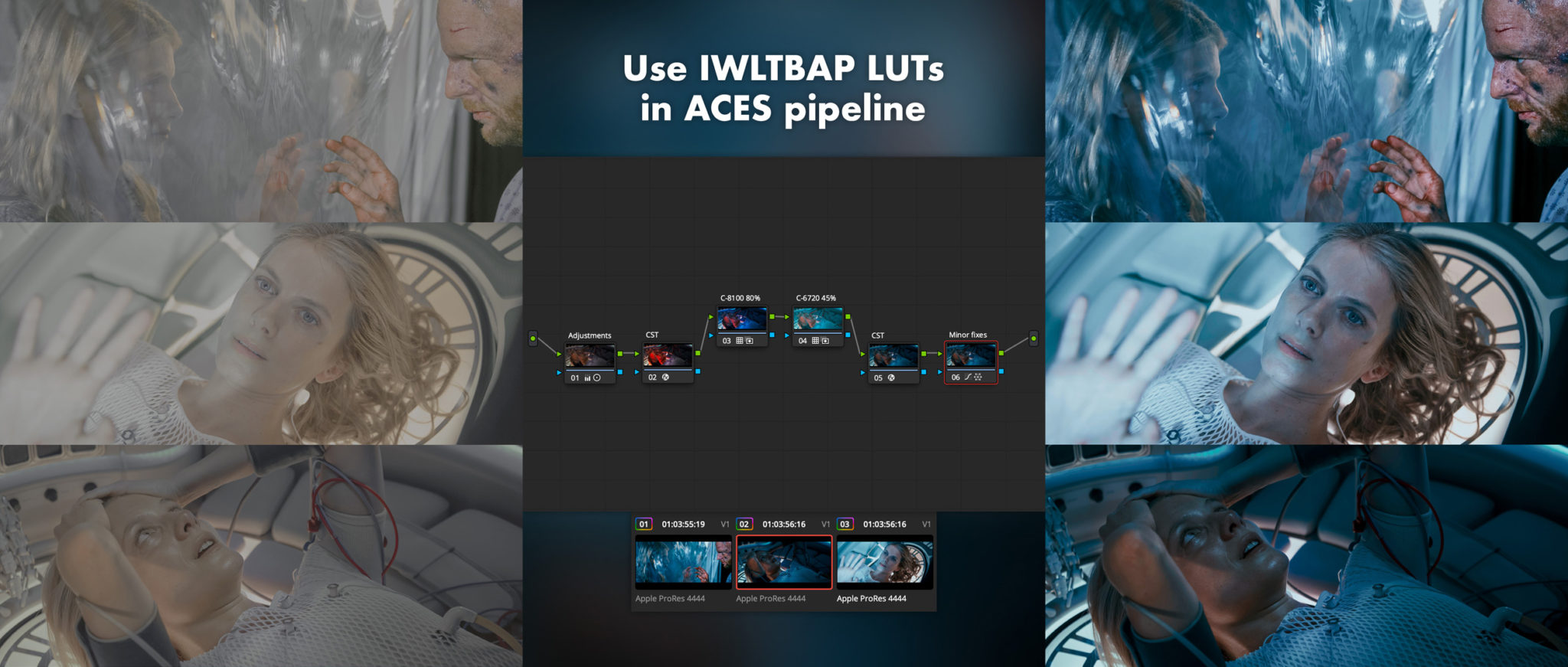How to use Rec.709 LUTs from IWLTBAP in ACES pipeline (DaVinci Resolve 17) – IWLTBAP Blog
