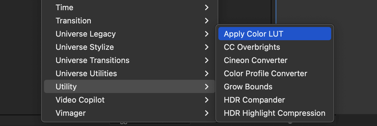 How to use the LUTs in Adobe After Effects – IWLTBAP Blog
